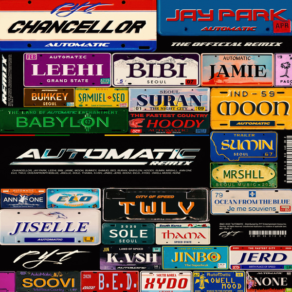 Chancellor, Jay Park, Lee Hi, Jamie, BIBI, MOON, Bumkey, Samuel Seo ...